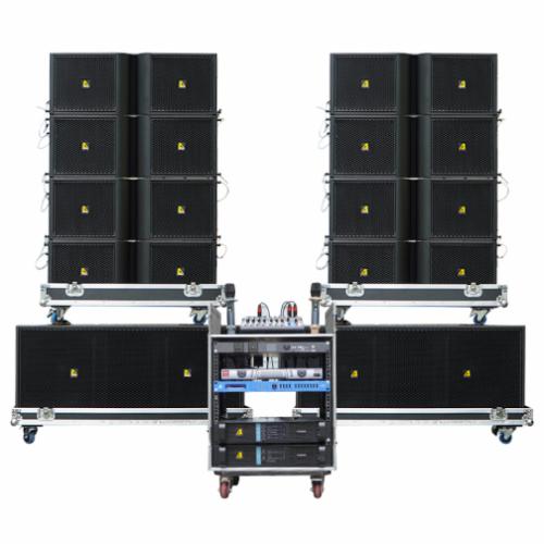 Dàn âm thanh Line Array Passive Actpro 06 (8 full Array bass đôi 30 + 2 ...